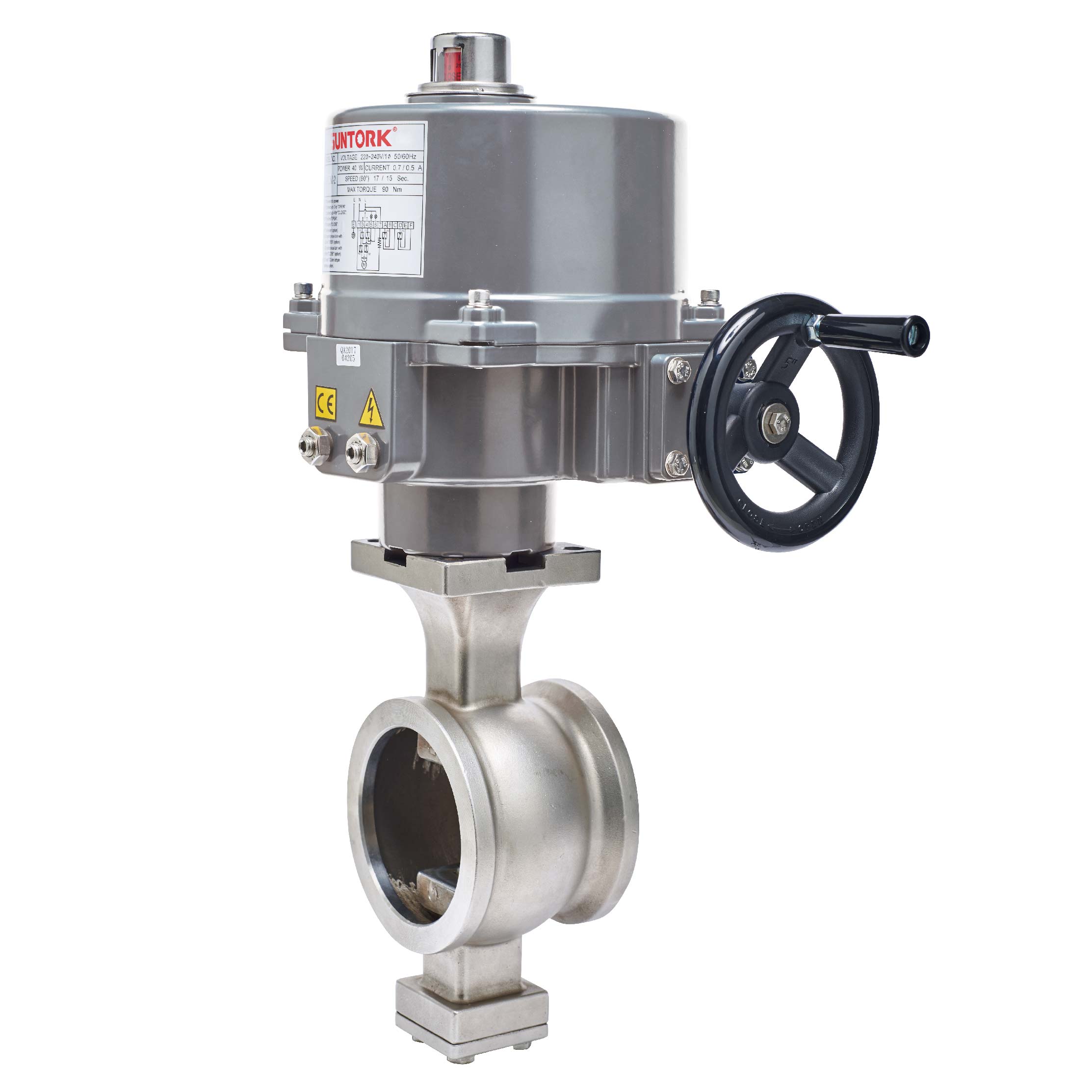 Electronic v-port ball valve | SUNTORK